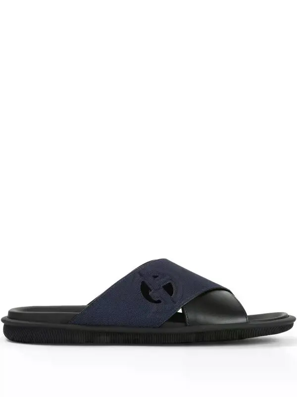 Giorgio Armani Crossover Slides