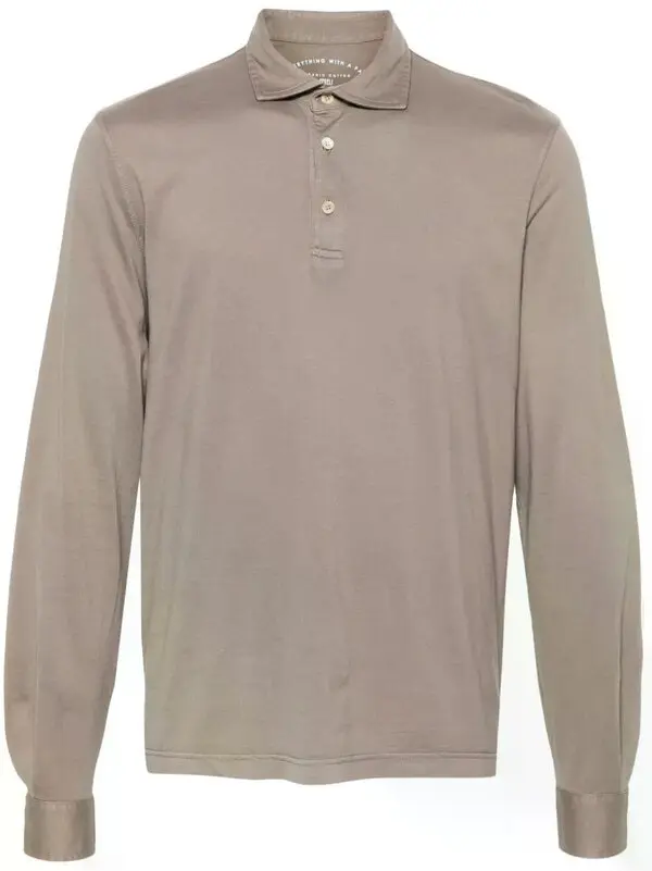 Fedeli Zero Polo Shirt - Neutrals
