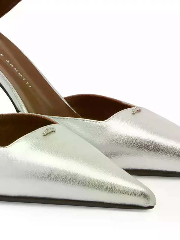 GIUSEPPE ZANOTTI 85mm Raquel D'orsay Pumps - Grey