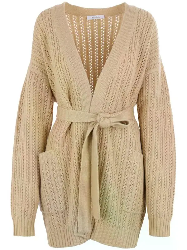 Max Mara Balzac Open-front Cardigan