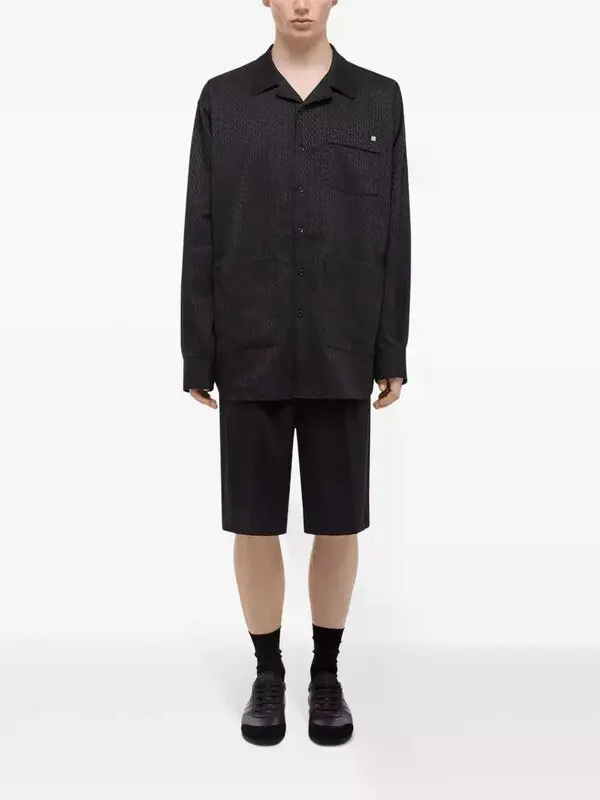 Helmut Lang Geometric-print Shirt