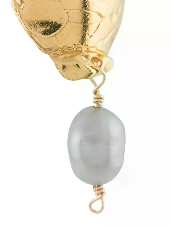 ALIGHIERI Shadow And Pearl Earrings