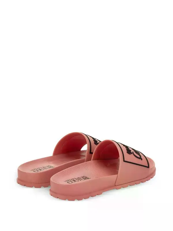 Versace Embossed Slides - Pink