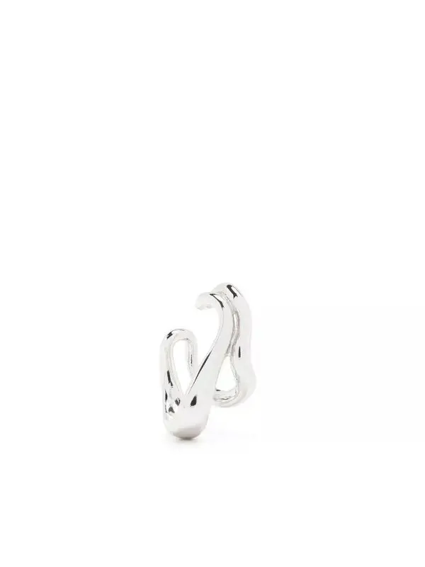 MARIA BLACK River Single Ear Cuff - Silver