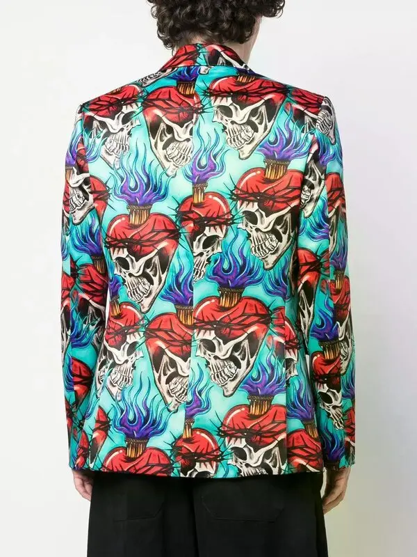 Philipp Plein Skull-print Blazer
