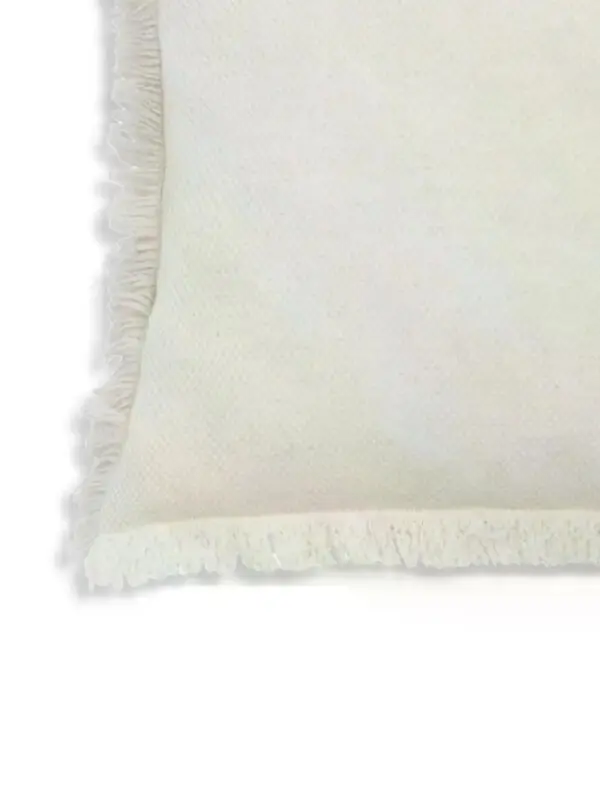 ARLOTTA CASHMERE Spix Frayed-edge Cushion