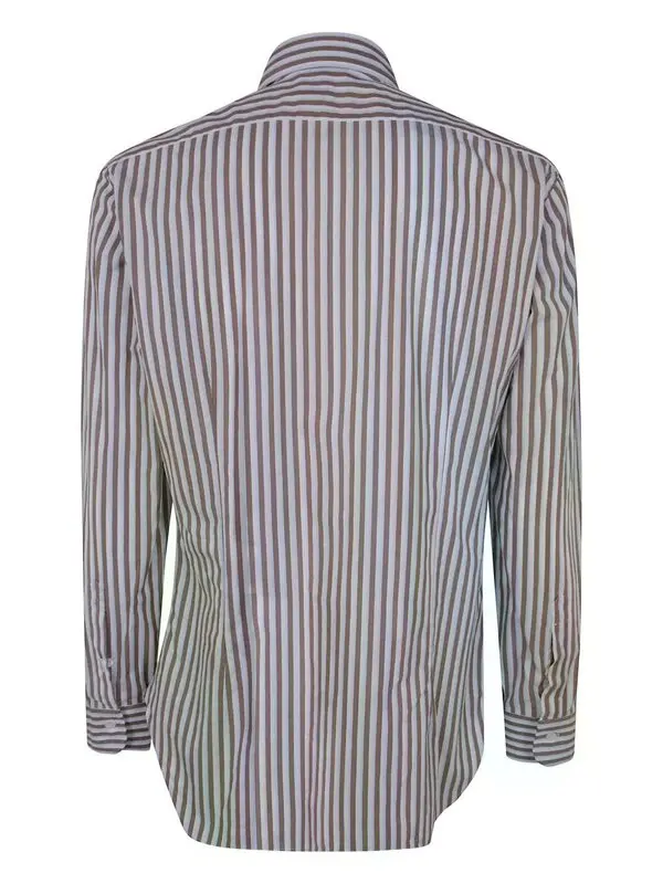 BARBA NAPOLI Striped Shirt