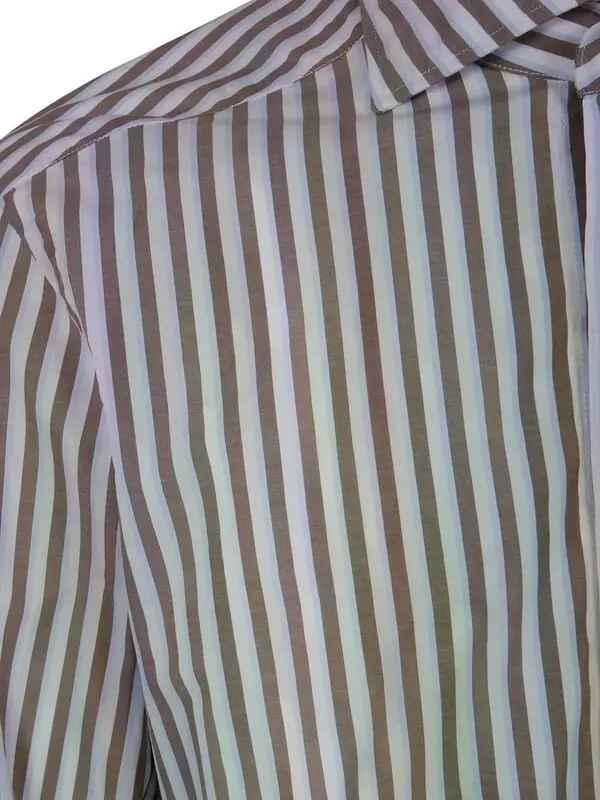 BARBA NAPOLI Striped Shirt