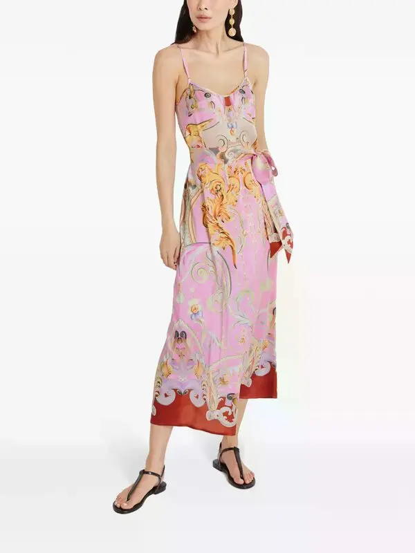 TEMPERLEY LONDON Carline-print Slip Dress