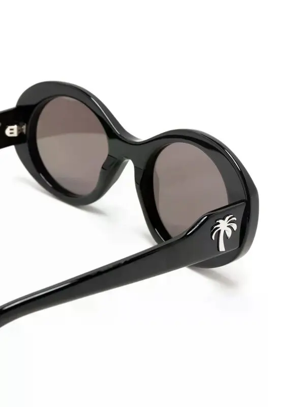 Palm Angels Doyle Round-frame Sunglasses