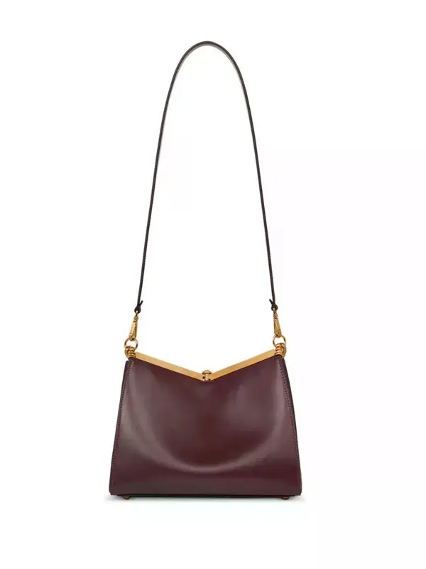 Etro Vela Leather Shoulder Bag - Red