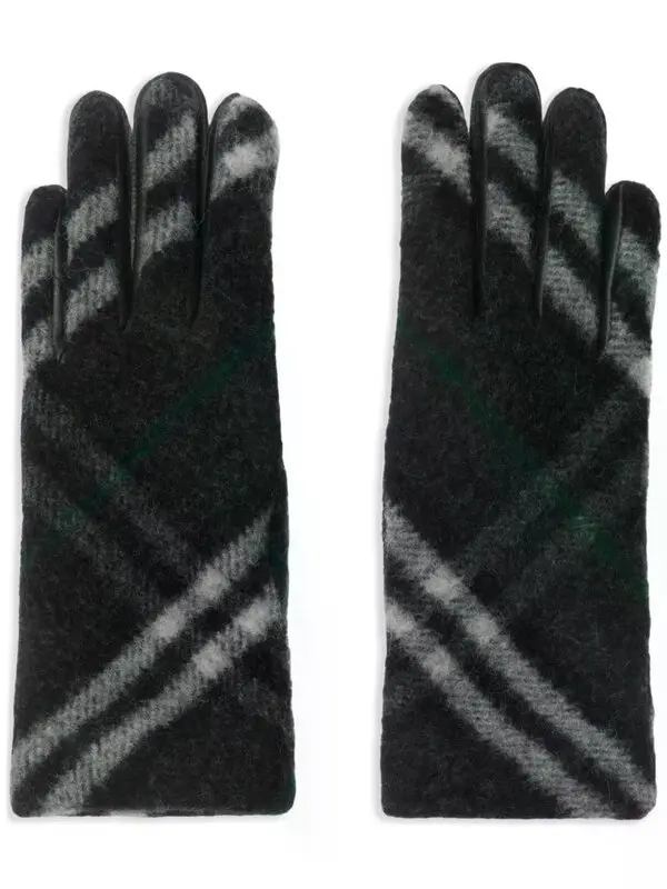 Burberry Wool Gloves - Grey