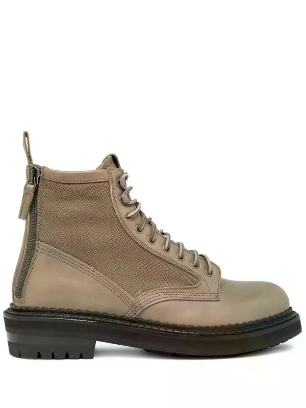 BUTTERO® Calf Leather Lace Up Boots