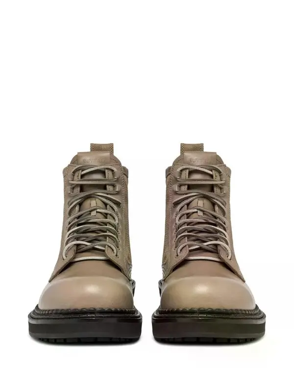 BUTTERO® Calf Leather Lace Up Boots