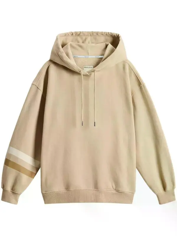 Woolrich Beige Cotton Hoodie