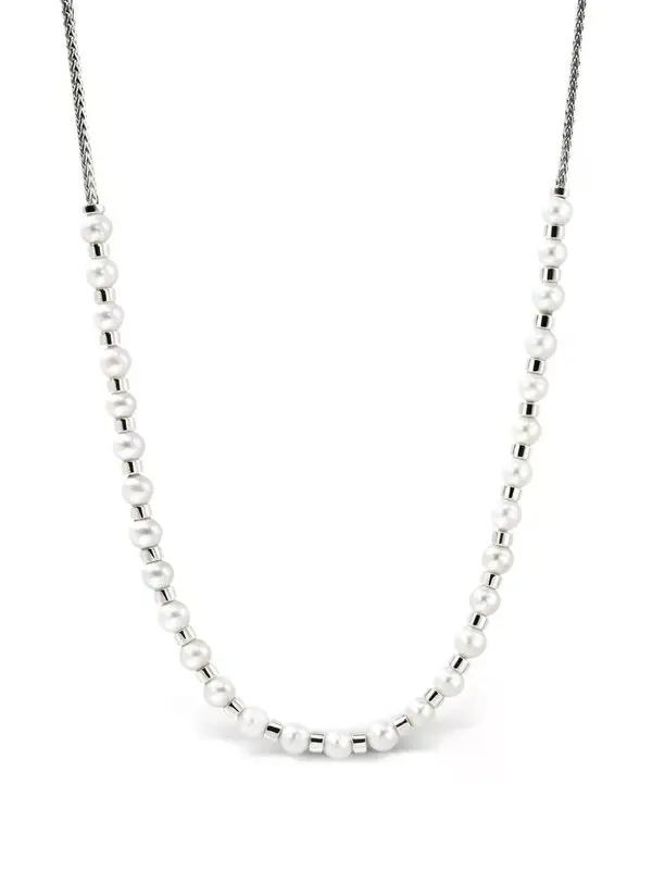 John Hardy Jh Essential Pearl Necklace - Silver