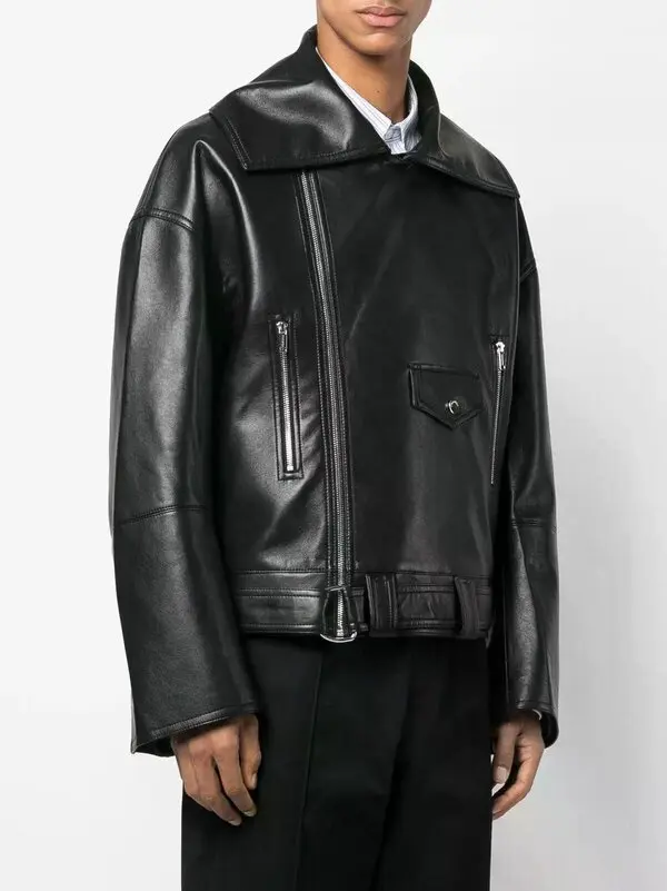 Nanushka Zipped Biker Jacket
