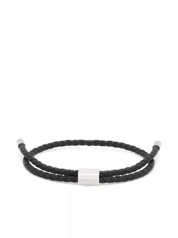 RODERER Stainless Steel Braided Bracelet - Silver