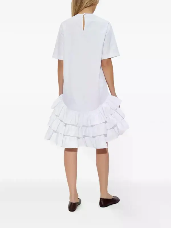 Moschino Asymmetric Ruffled Dress