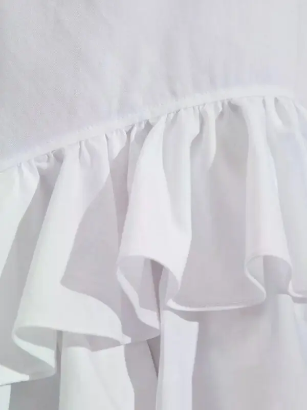 Moschino Asymmetric Ruffled Dress