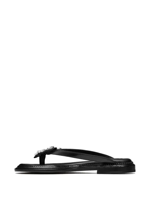 Simone Rocha Crystal-embellished Slides