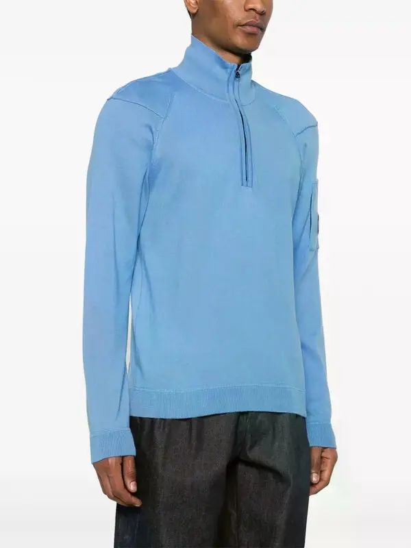 C.P. COMPANY Lens-detail Sweater