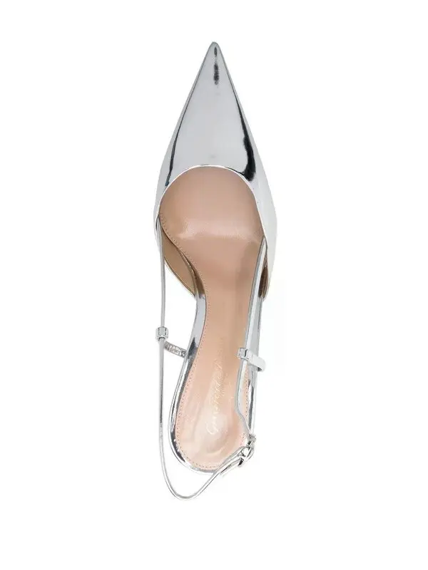 GIANVITO ROSSI Ribbon 85mm Slingback Pumps