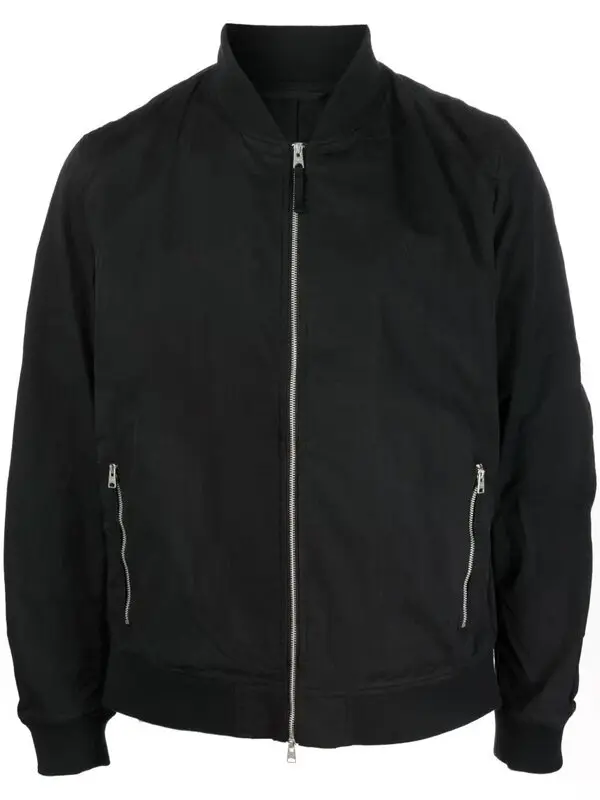 ALLSAINTS Bassett Ramskull Bomber Jacket - Black