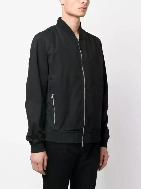 ALLSAINTS Bassett Ramskull Bomber Jacket - Black