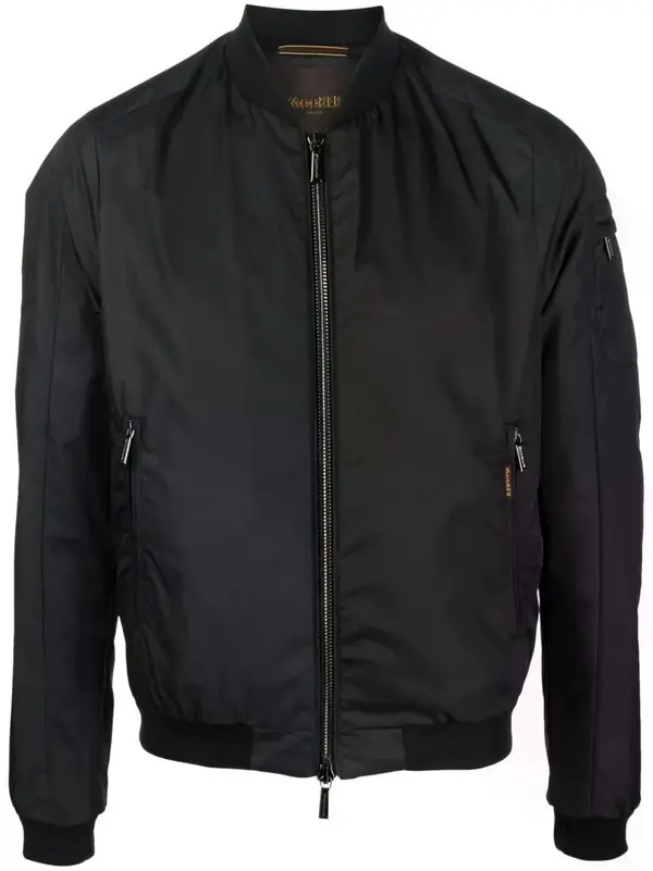 MOORER Zip-up Bomber Jacket