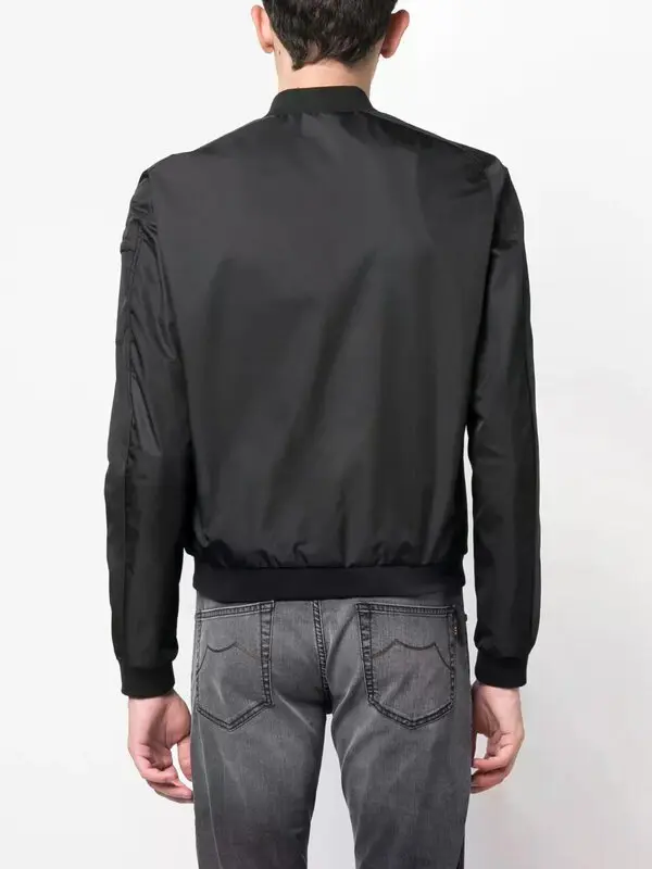 MOORER Zip-up Bomber Jacket