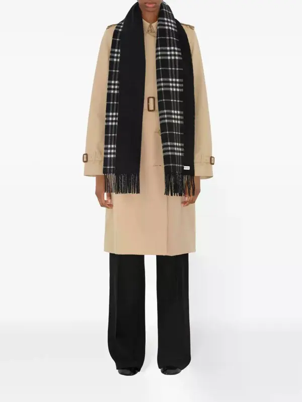 Burberry Reversible Check Scarf