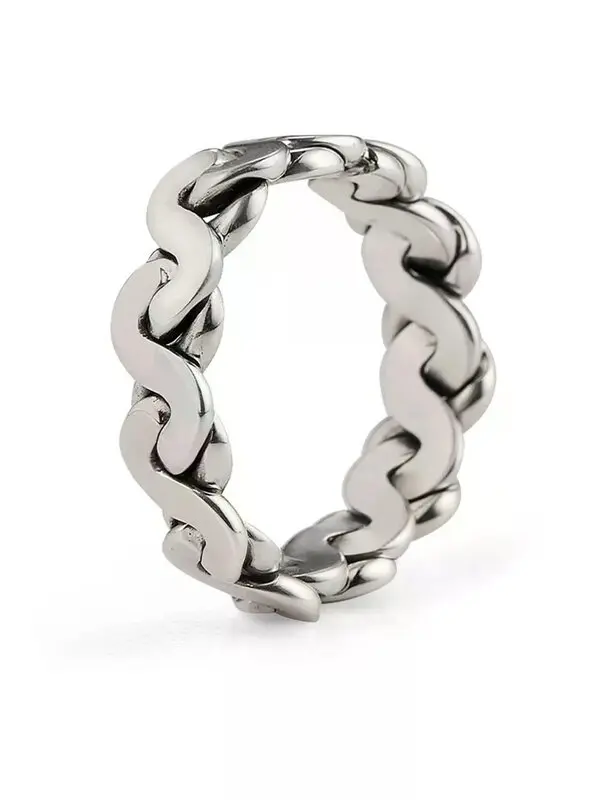 Emanuele Bicocchi Infinity Loop Ring - Silver