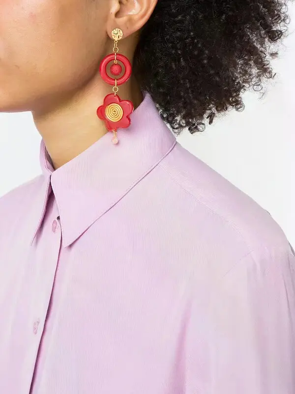 AMIR SLAMA Flower Earrings