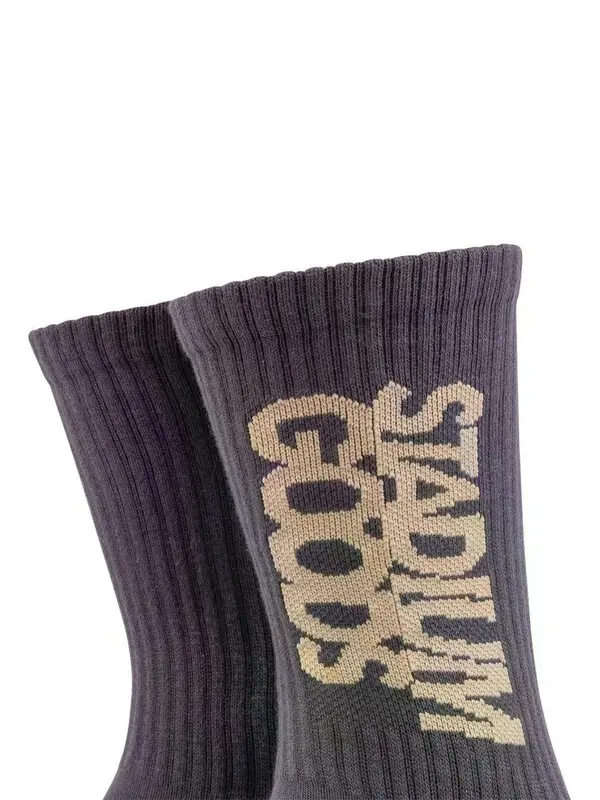 STADIUM GOODS Ribbed Socks With Embroidered Logo