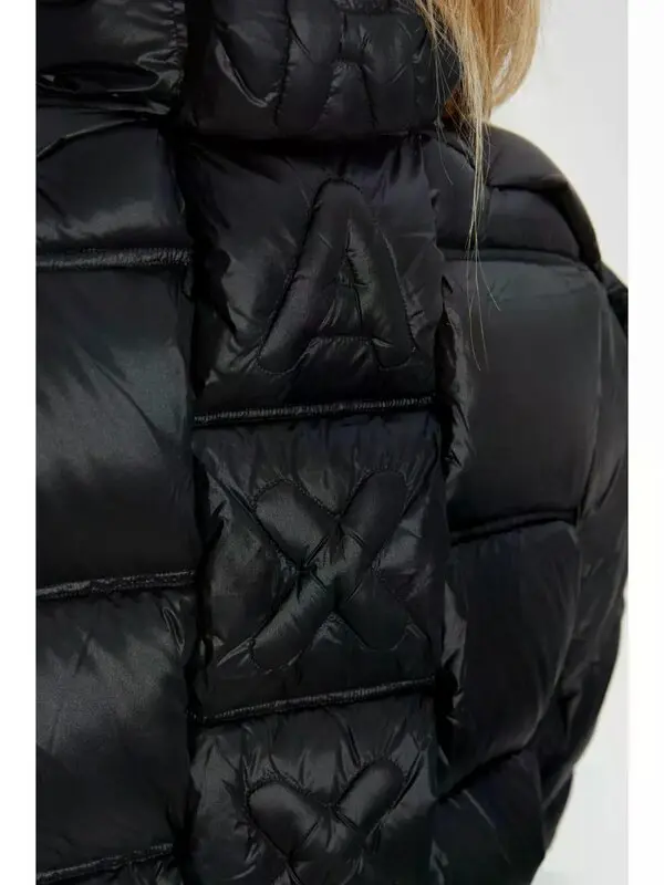 RAXXY Paneled Puffer Jacket - Black