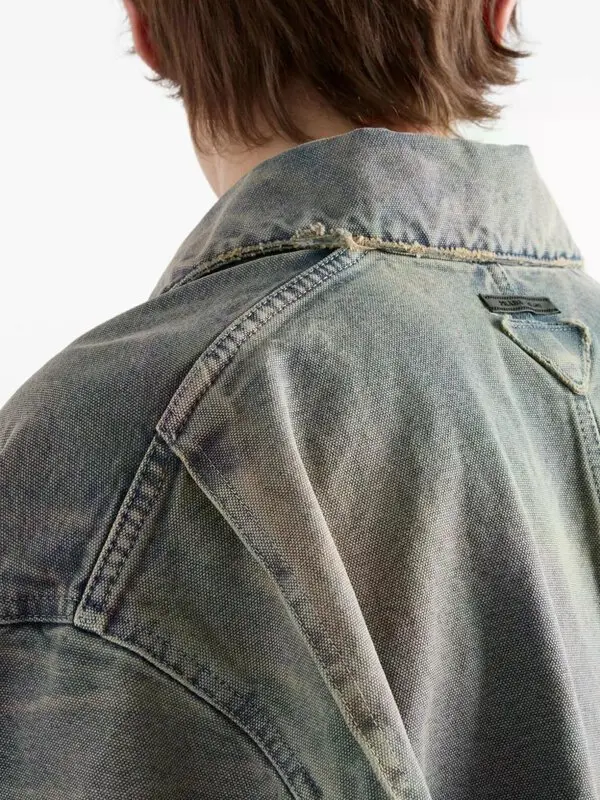 Prada Distressed-effect Jacket