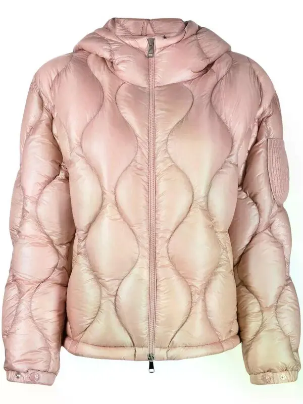 Moncler Anthon Short Padded Hooded Jacket - Pink