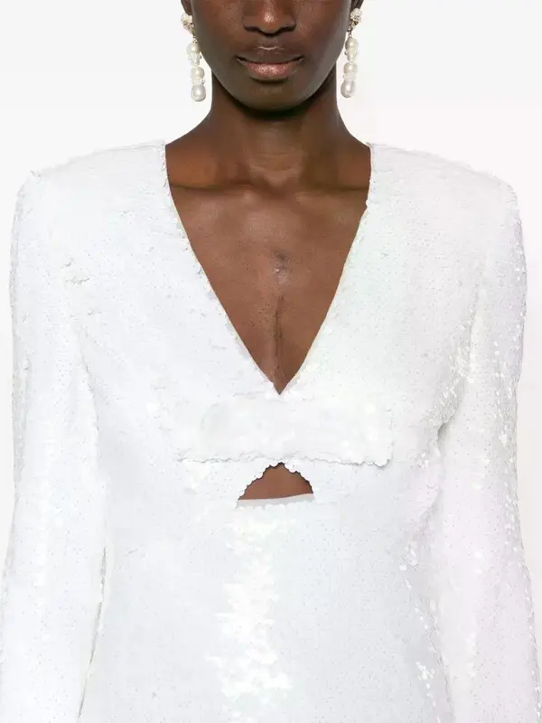 SELF-PORTRAIT Sequin Mini Dress