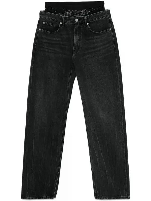 Alexander Wang Layered Denim Jeans