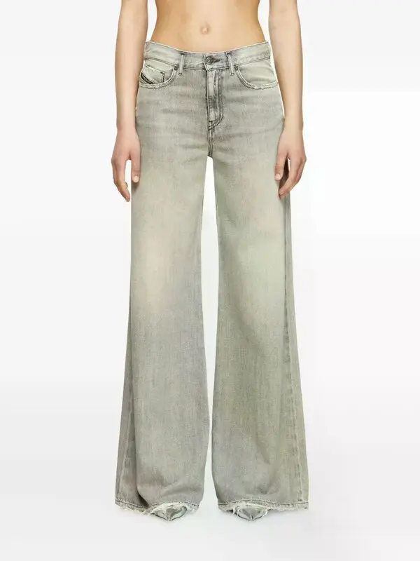 DIESEL® 1978 D-akemi Flared Jeans - Grey