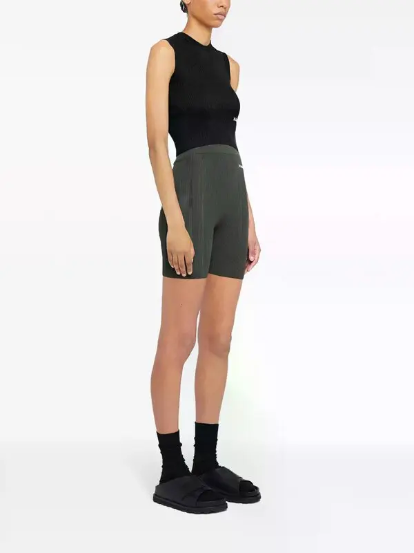 JIL SANDER Logo-print Cotton Vest Top