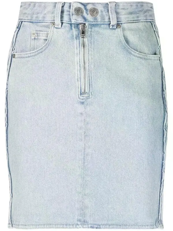 Isabel Marant Étoile Vabelia Denim Skirt - Blue