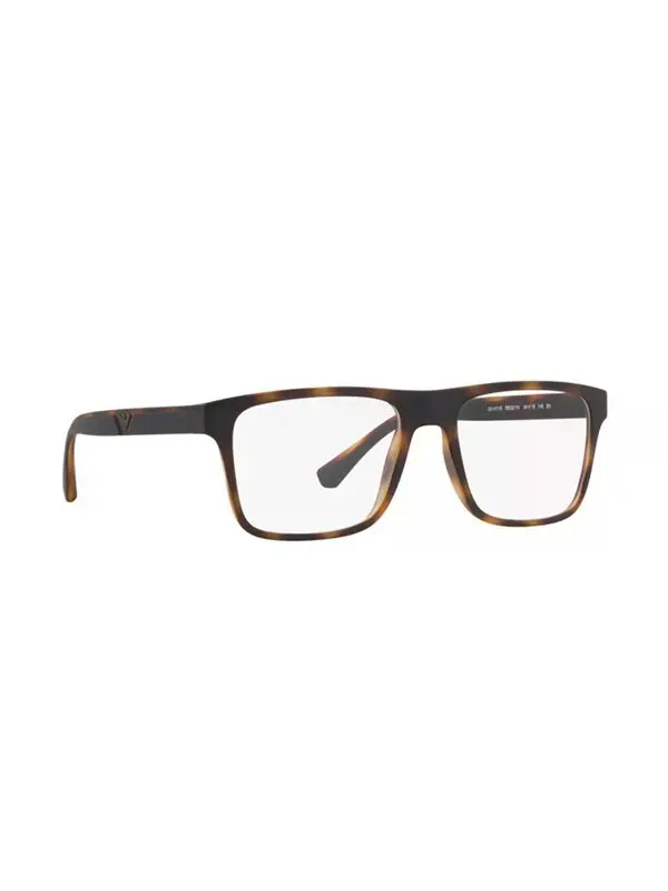 Emporio Armani Tortoiseshell-effect Glasses