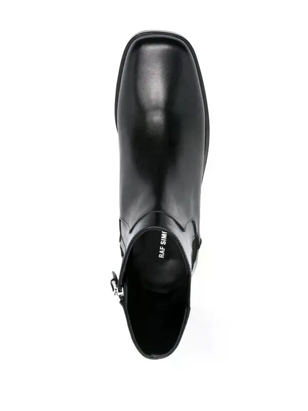 Raf Simons 45mm Block-heel Ankle Boots