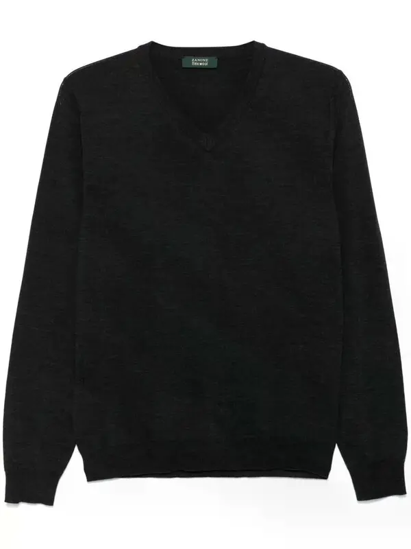 ZANONE Fine-knit Jumper - Grey