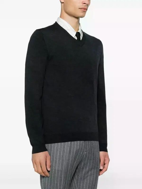 ZANONE Fine-knit Jumper - Grey