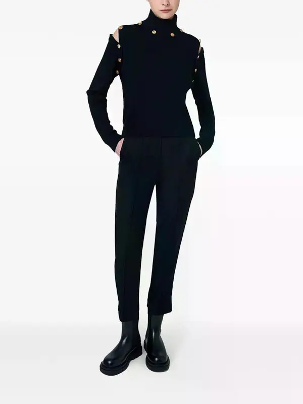 Ports 1961 Wool High Neck Sweater