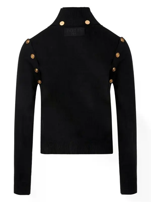 Ports 1961 Wool High Neck Sweater