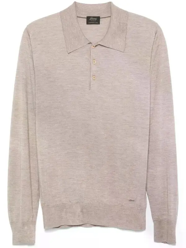 Brioni Fine-knit Polo Shirt